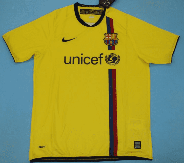 Barcelona 2008-09, Away | Legends Gallery