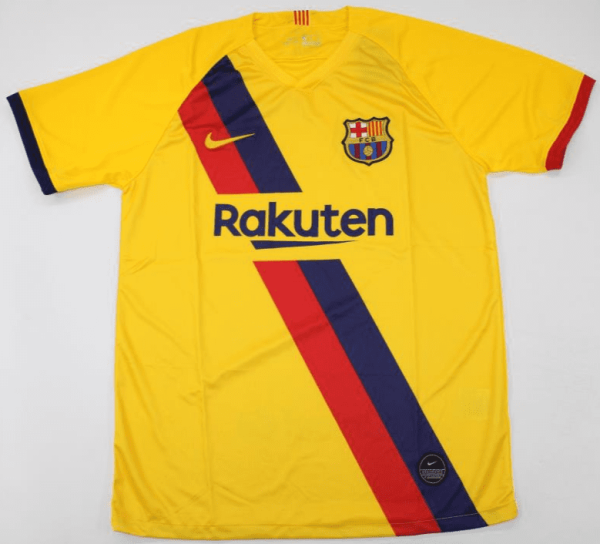 Barcelona 2019-20, Yellow Away | Legends Gallery