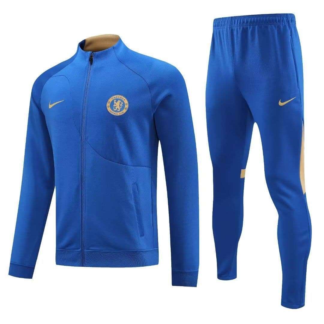 Chelsea 23-24, Blue & Gold Tracksuit | Legends Gallery