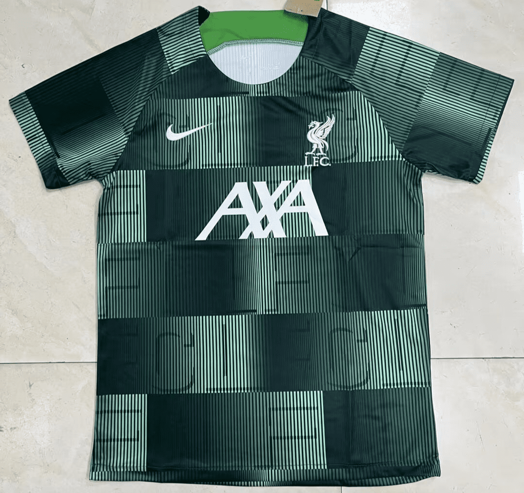 Liverpool 2023-24, Green Training Shirts | Legends Gallery