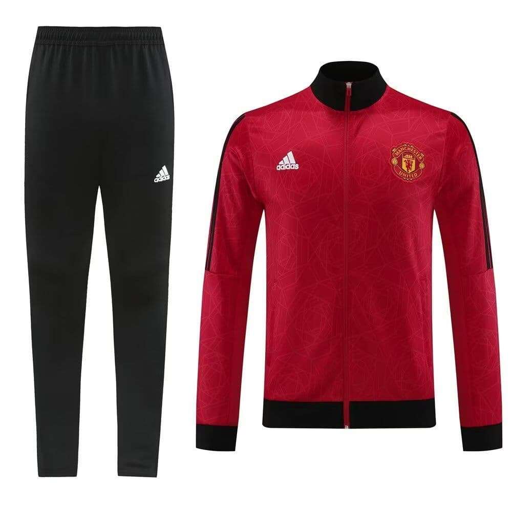 Manchester United 23-24, Red with Black Tracksuit | Legends Gallery