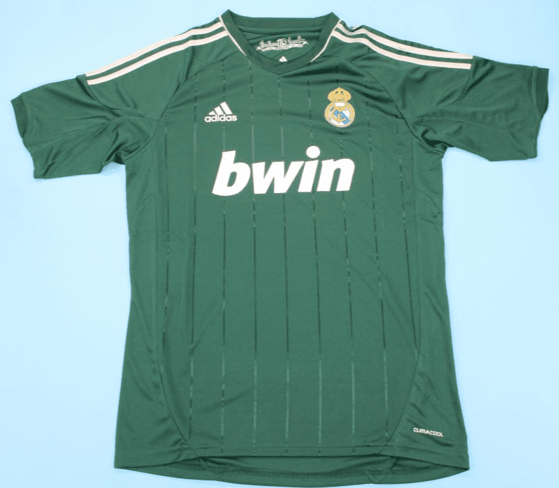 Real Madrid 2012-13, Green Third Away | Legends Gallery