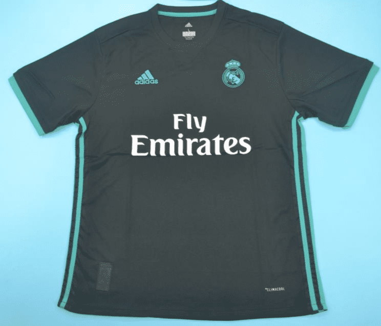 Real Madrid 2017-18, Black Away | Legends Gallery