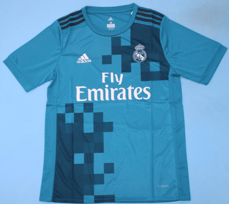 Real Madrid 2017-18, Blue Third Away | Legends Gallery