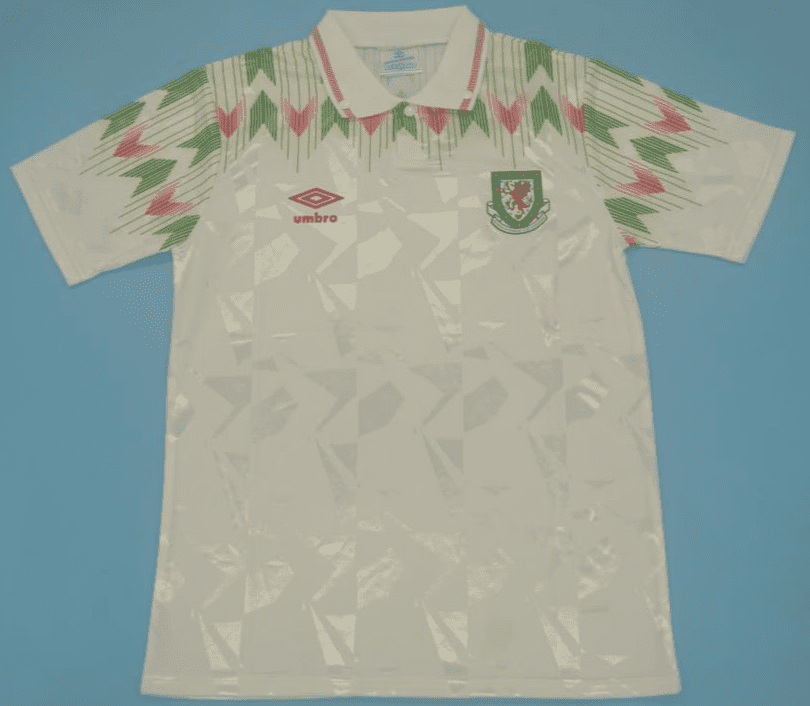 Wales 1990-92, White Away | Legends Gallery
